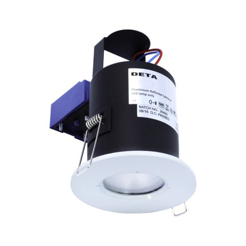 Deta L1680WH4 Downlight LED Fire Rated Fixed With 4000K Non-Dimmable L ...