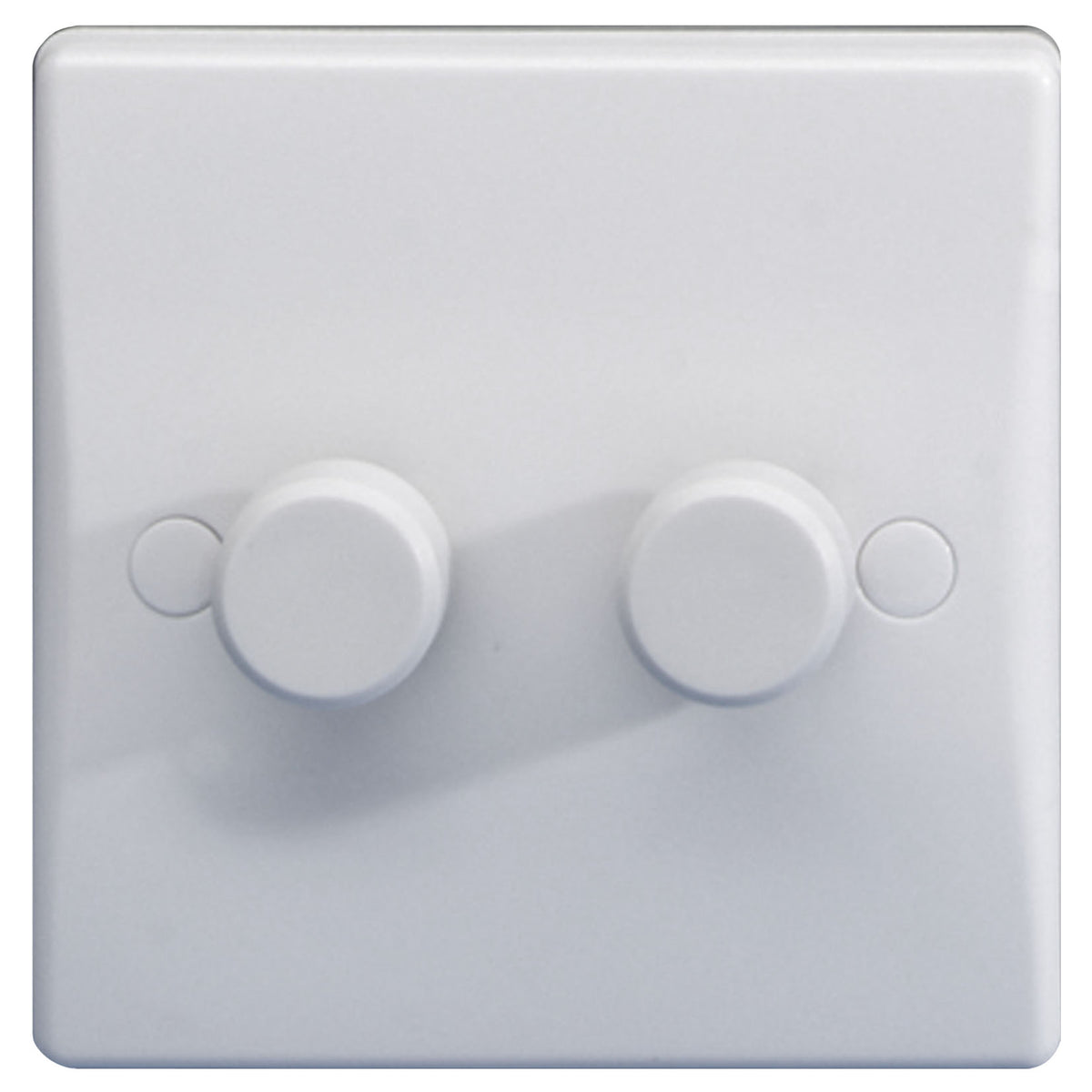 Schneider GU6022L Ultimate Slimline Dimmer Switch 100W/VA 2 Gang 2 Way ...