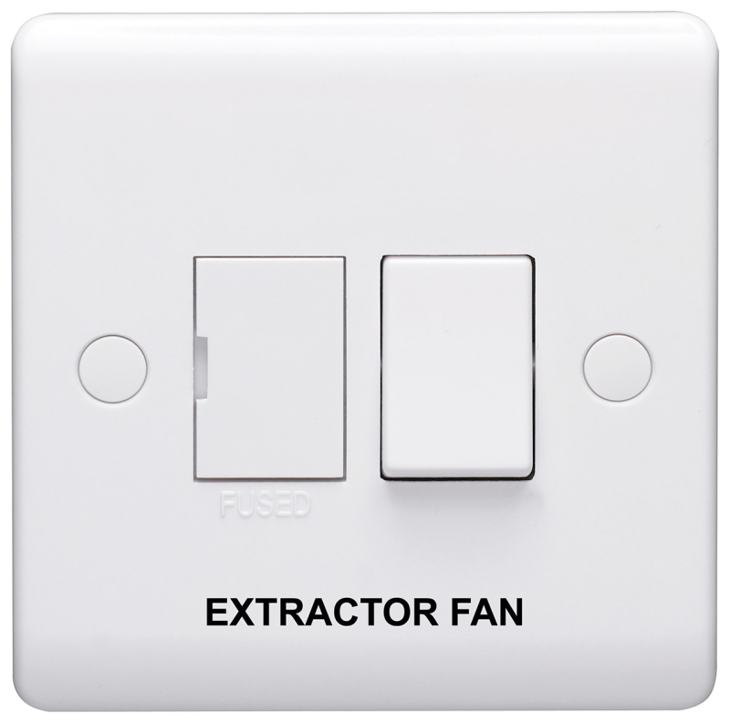 Volex D1080NREF 13A Double Pole Switched Fused Connection Unit Printed ...