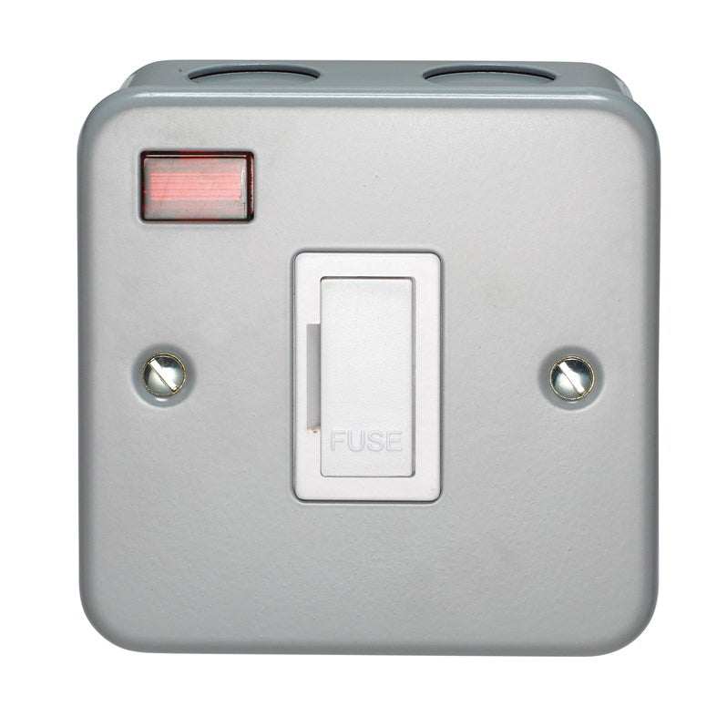 Volex VX1091SG 13A Unswitched Fused Spur Connection Unit With Neon Met ...