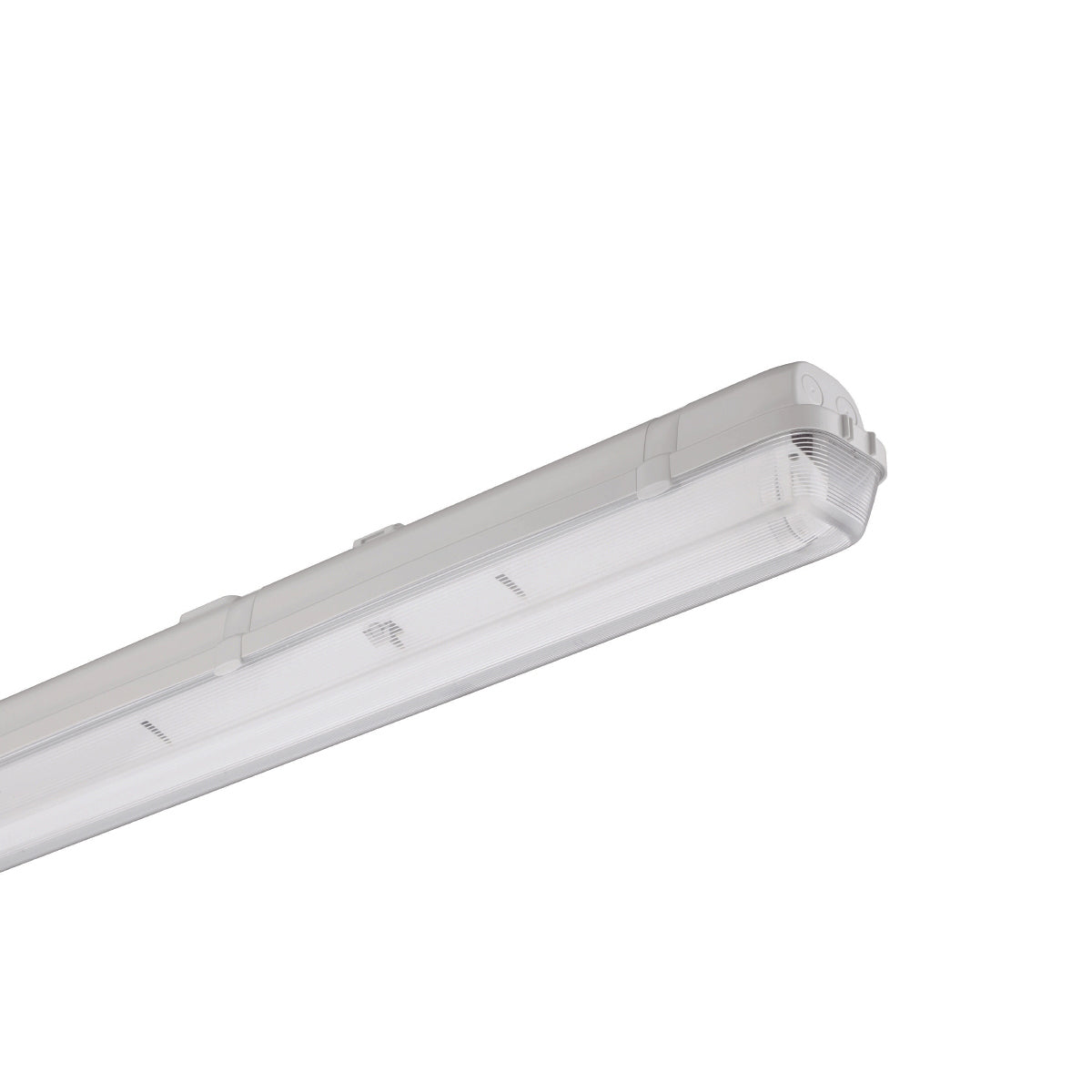 Newlec NLW236 Batten Weatherproof T8 4ft 2 x 36W Grey Clear IP65 — All ...