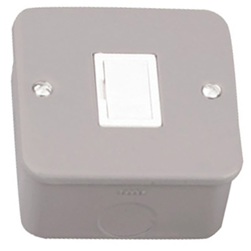 Newlec NL8413 Connection Unit Unswitched Spur 13A Metalclad with Backb ...