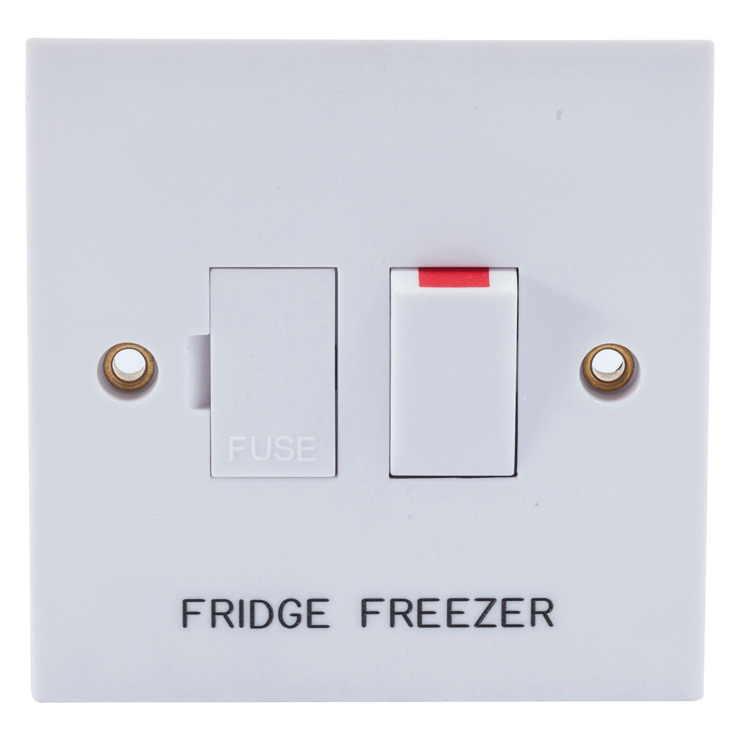 Newlec NL8313S/FF Connection Unit Fused Spur Switched Engraved 'Fridge ...