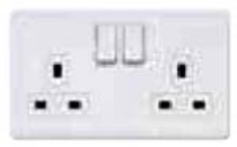 MK Electric MHFP019LTS Front Plate For 2G 13A Dual Earth SWD Socket 86 — All About Electrics