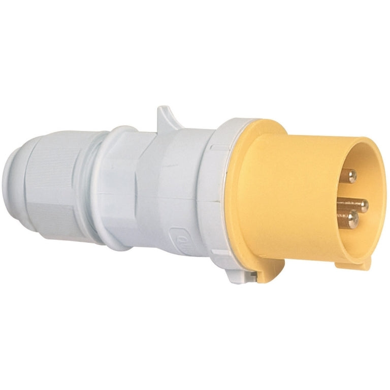 CEENorm 2137 Plug Cable Gland 2P+E IP44 32A 110V Yellow — All About ...