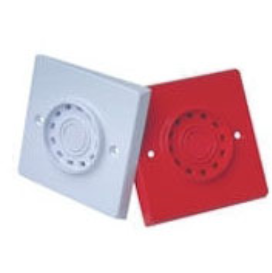 Eaton FX003 Red Flush Electronic Sounder 86 x 86 x 36mm Red — All About ...