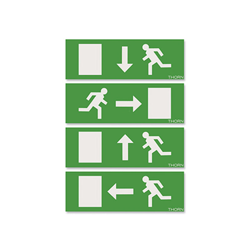 Thorn VYEXESLEG Emergency Exit Legend Kit Voyager Self Adhesive Kit 1 ...